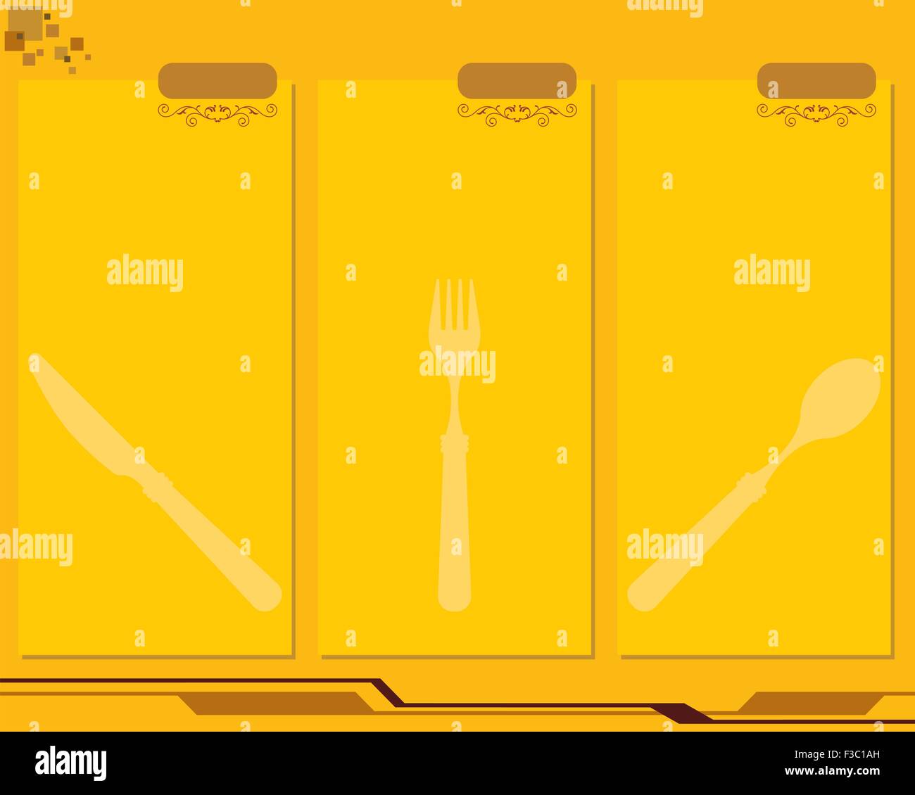 Business card chef Stock Vector Images - Alamy