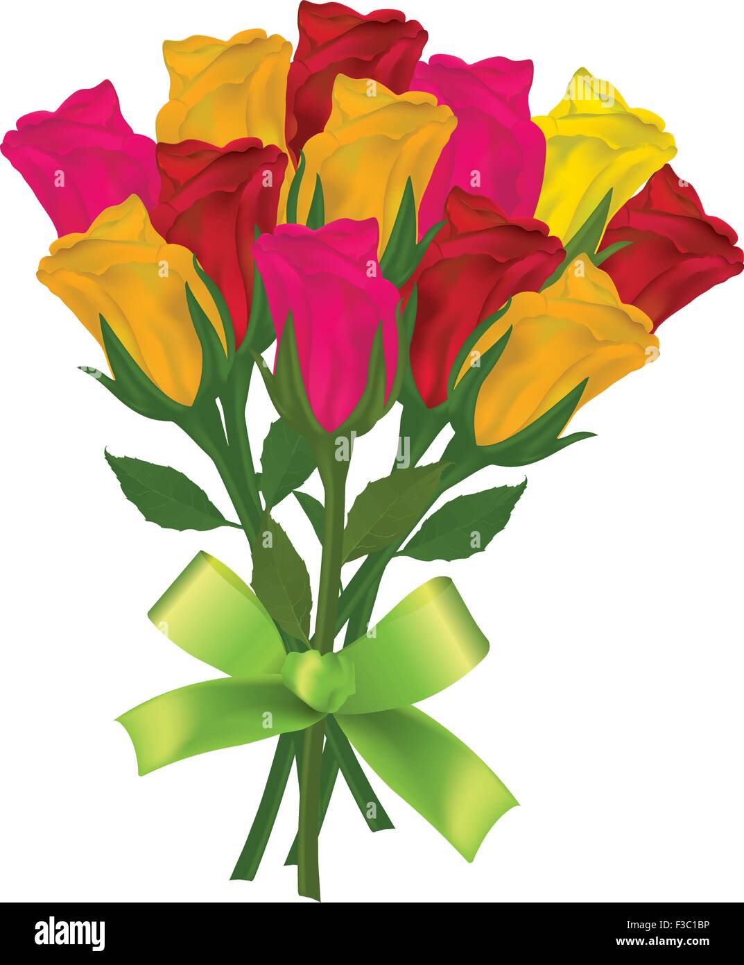 Rose Bouquet Vector Art Stock Vector Image & Art - Alamy