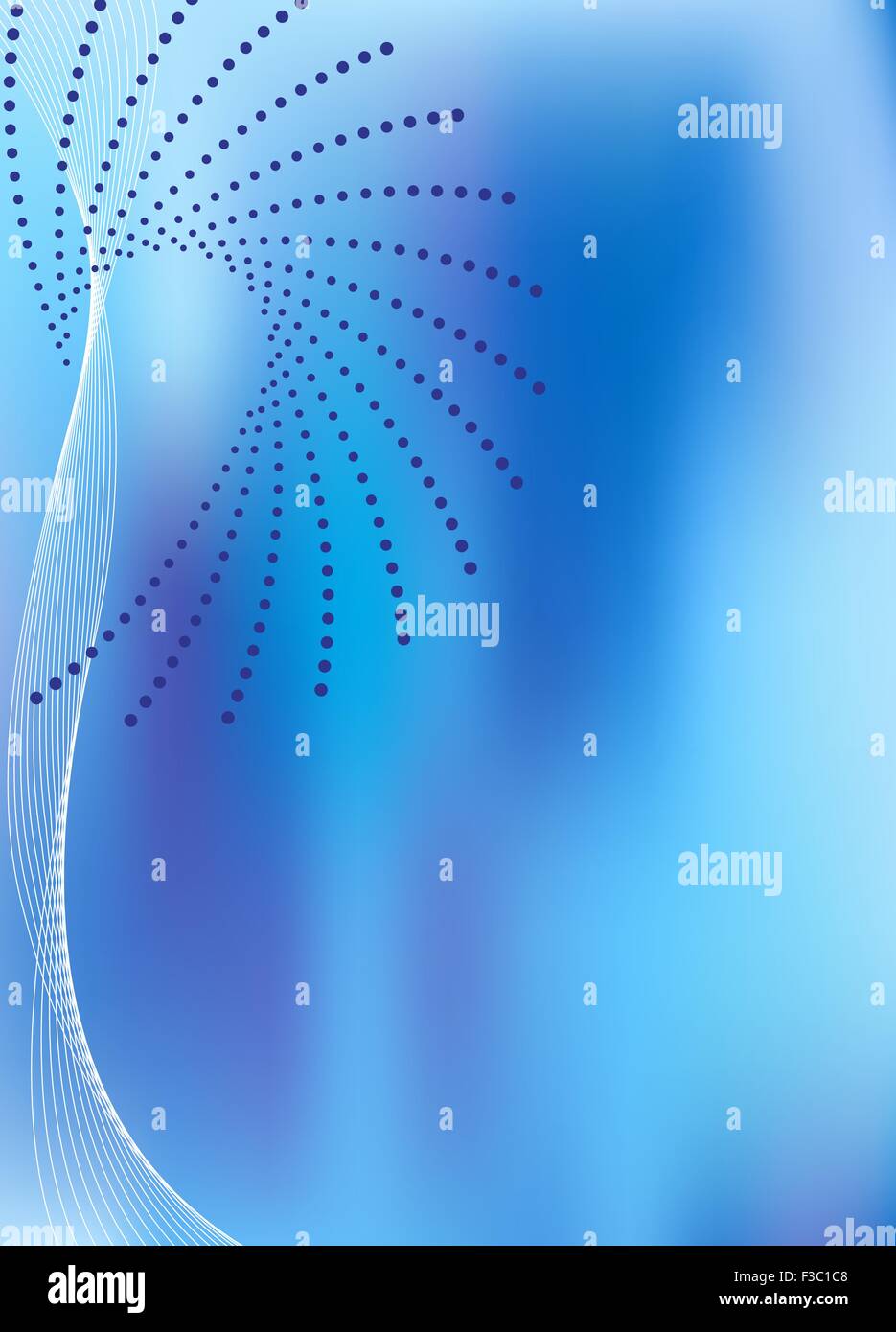 Background Composition, Web Template (Halftone) Vector Art Stock Vector ...