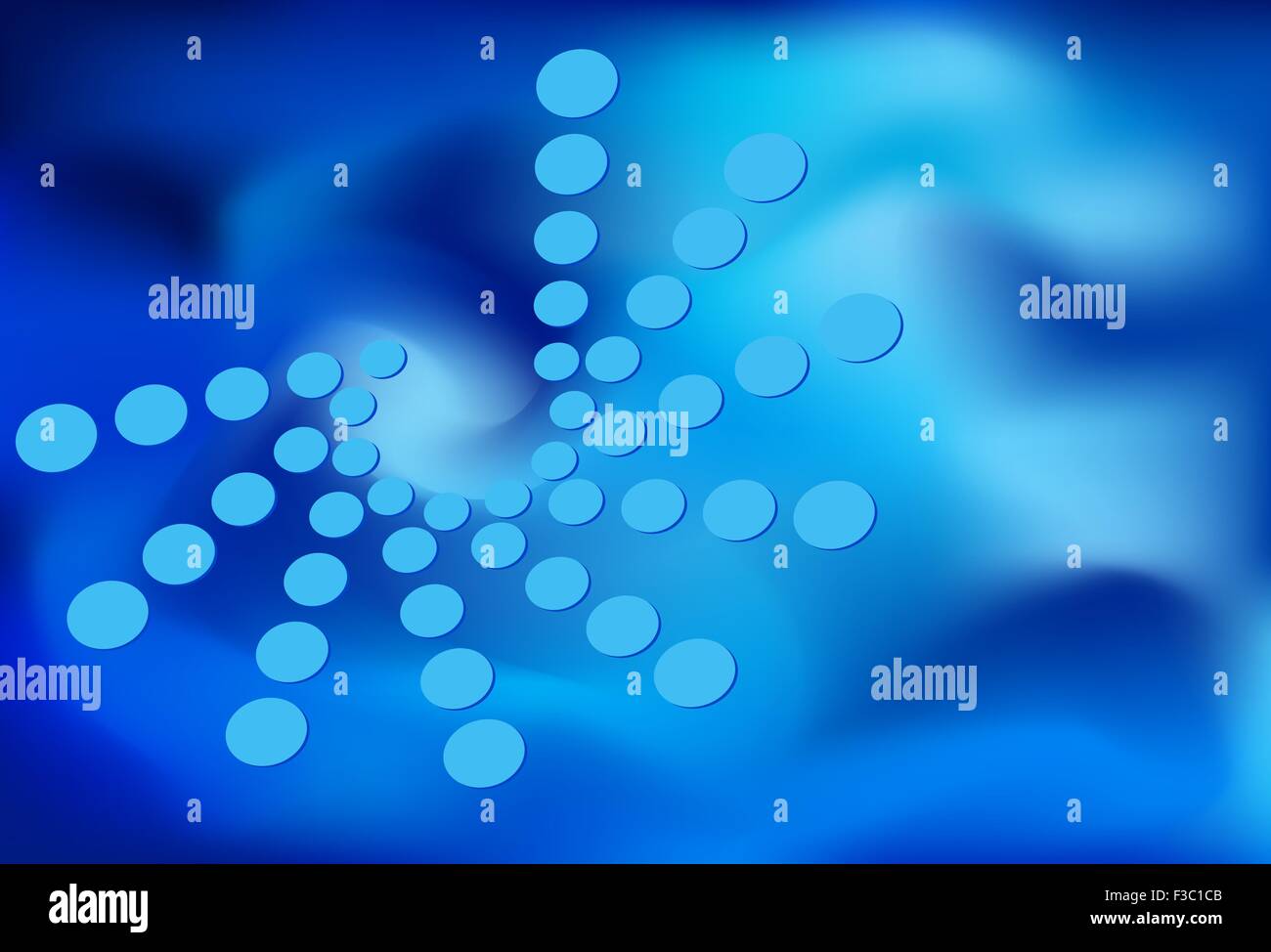 Background Composition, Web Template (Halftone) Vector Art Stock Vector ...