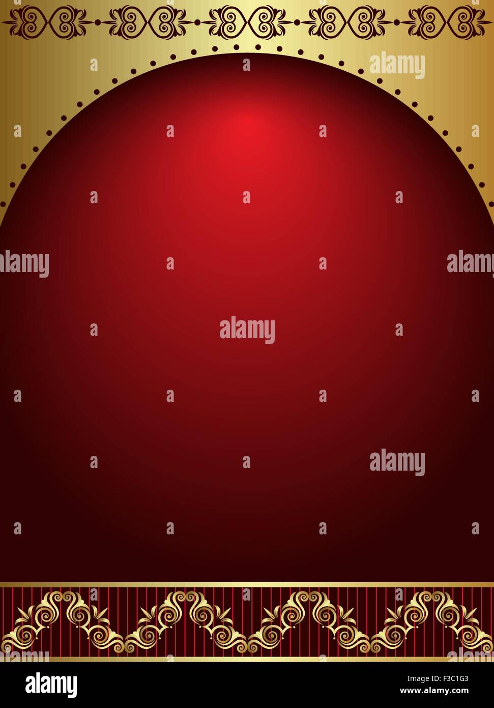 Card Design Artistic Metallic Gold Vector Art Stock Vector Image & Art ...