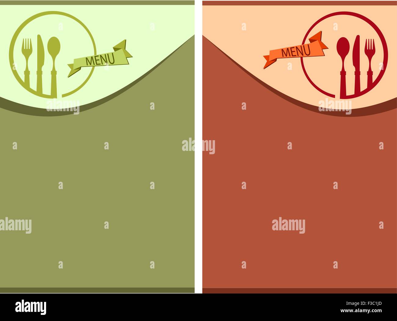 Menu Card Design Template Vector Art Stock Vector Image & Art - Alamy