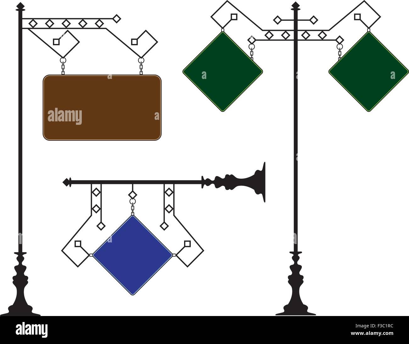 Wrought Iron Signage Vector Art Stock Vector Image & Art - Alamy