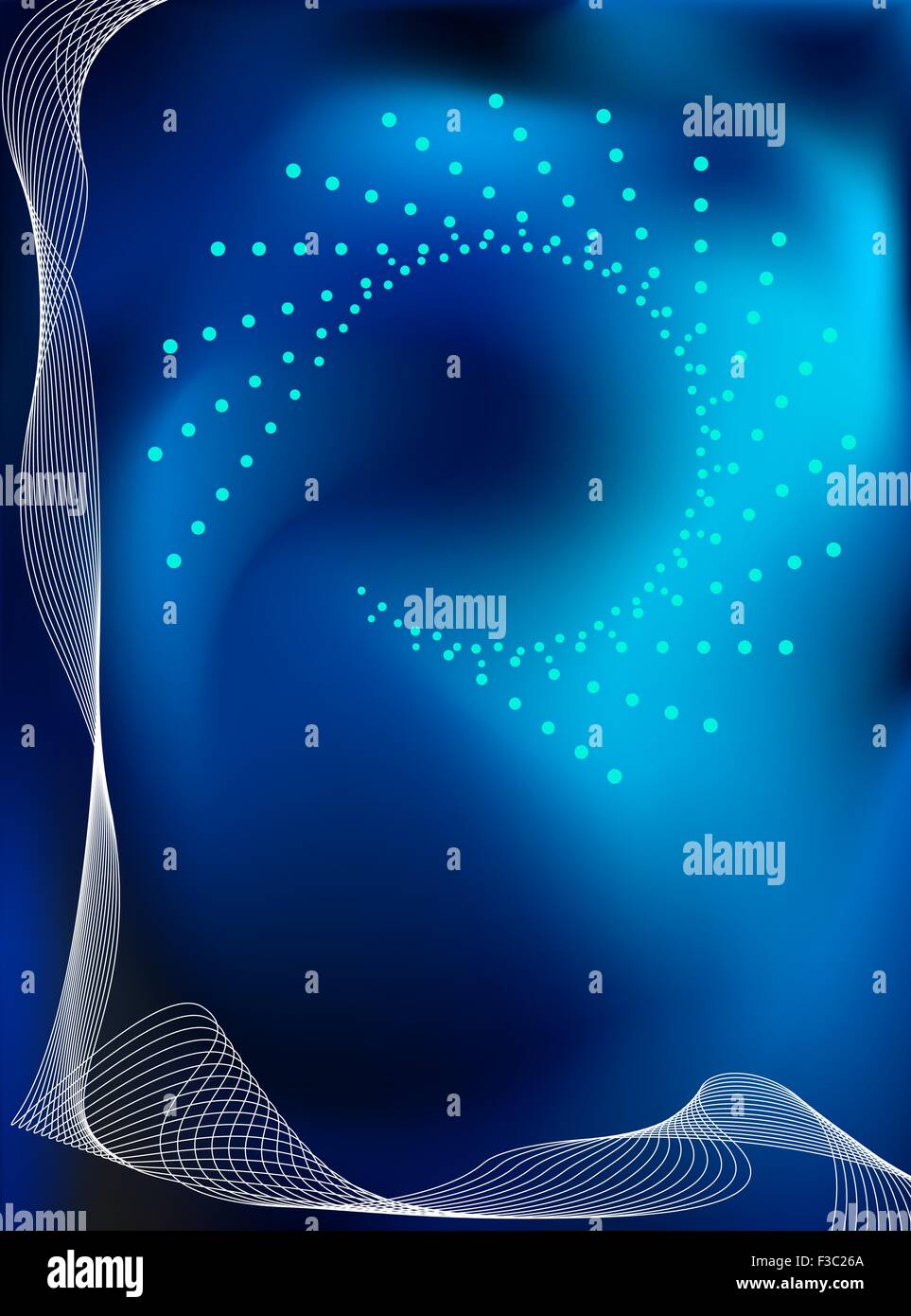 Background Composition, Web Template (Halftone) Vector Art Stock Vector ...