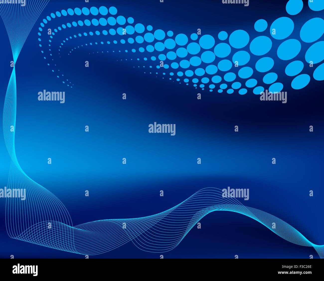 Background Composition, Web Template (Halftone) Vector Art Stock Vector ...