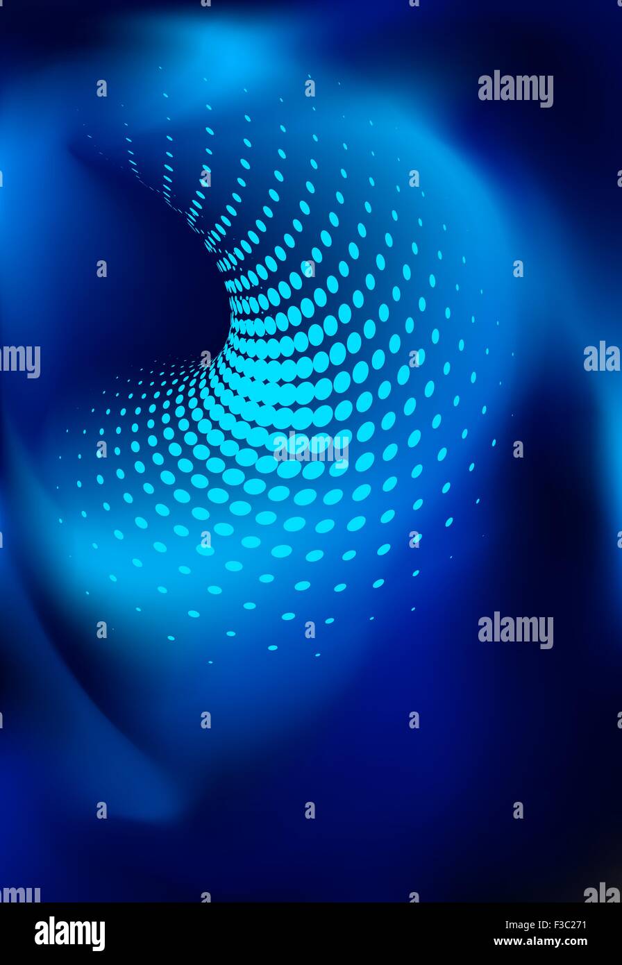 Background Composition, Web Template (Halftone) Vector Art Stock Vector ...