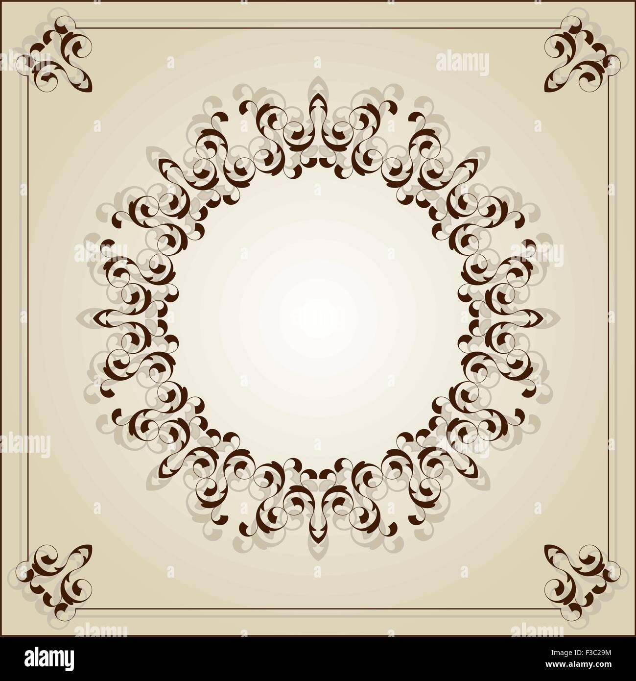 Flourish Ornamental Design Vector Art Stock Vector Image & Art - Alamy