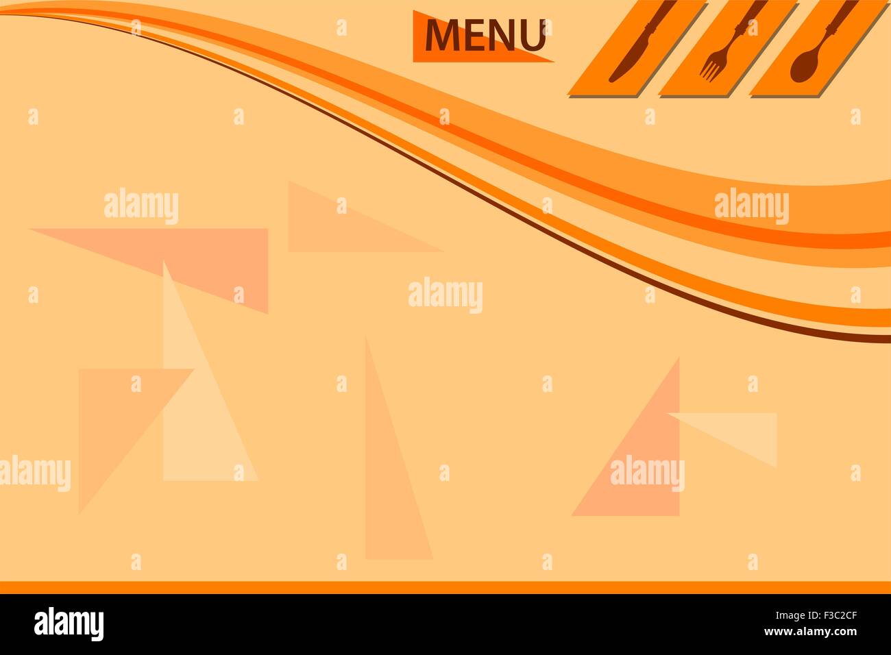 Menu Card Design Template Vector Art Stock Vector Image & Art - Alamy