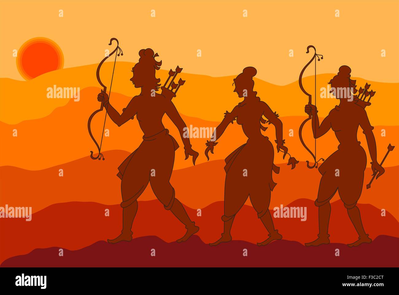 Lord Rama And Sita High Resolution Stock Photography and Images - Alamy