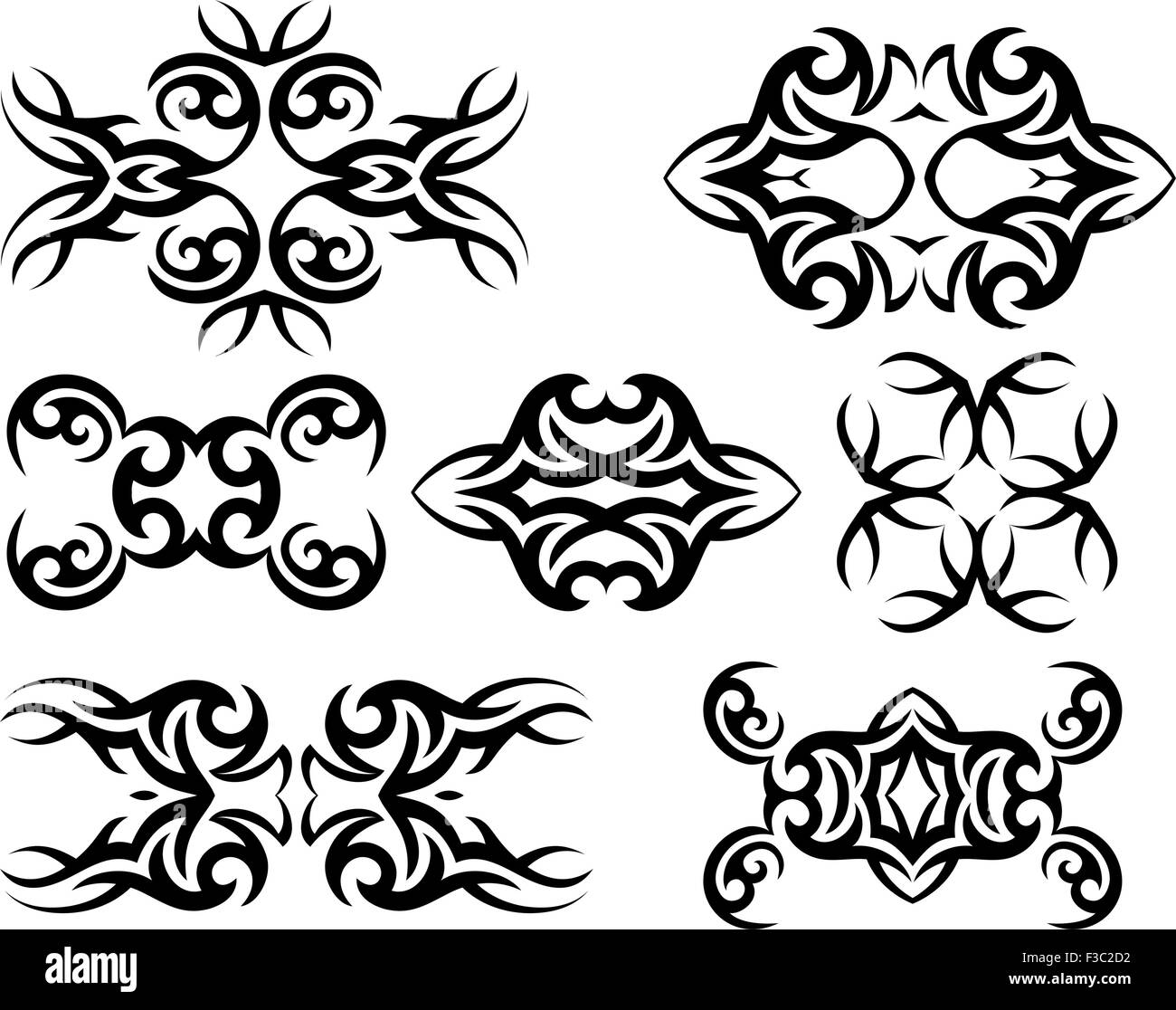 Tribal Tattoo Design Vector Art Stock Vector Image & Art - Alamy