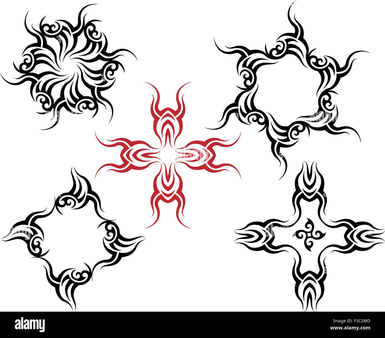 Tribal Tattoo Design Vector Art Stock Vector Image & Art - Alamy