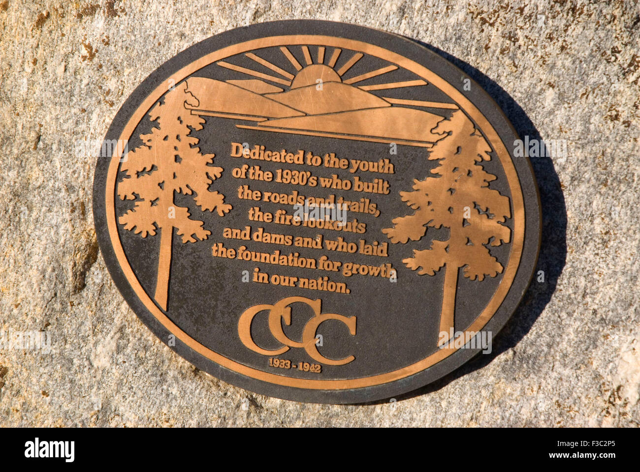 Civilian conservation corps ccc sign hi-res stock photography and ...