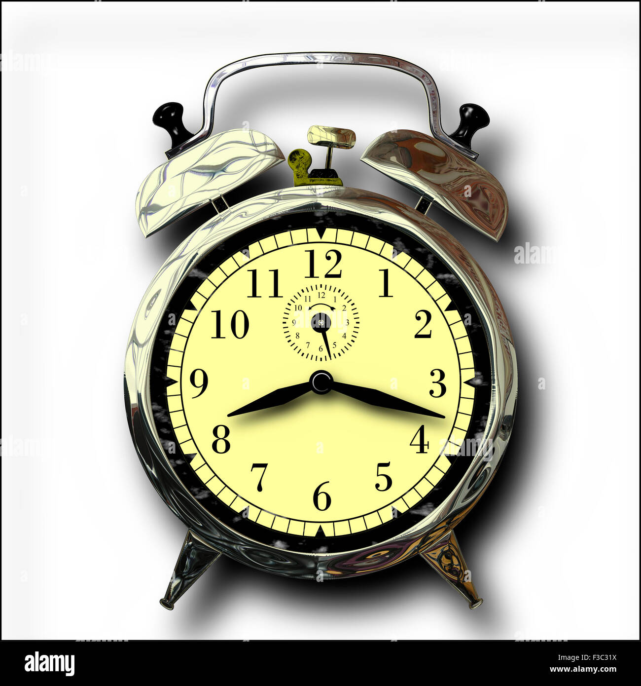 Alarm clock art Stock Photo - Alamy