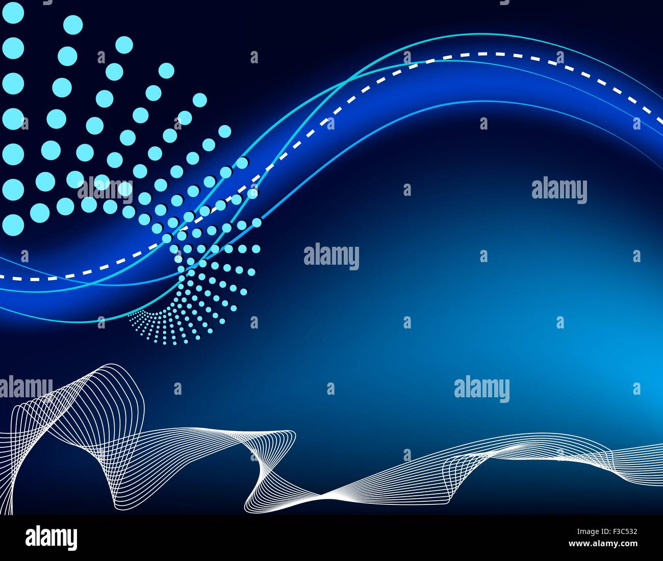 Background Composition, Web Template (Halftone) Vector Art Stock Vector ...