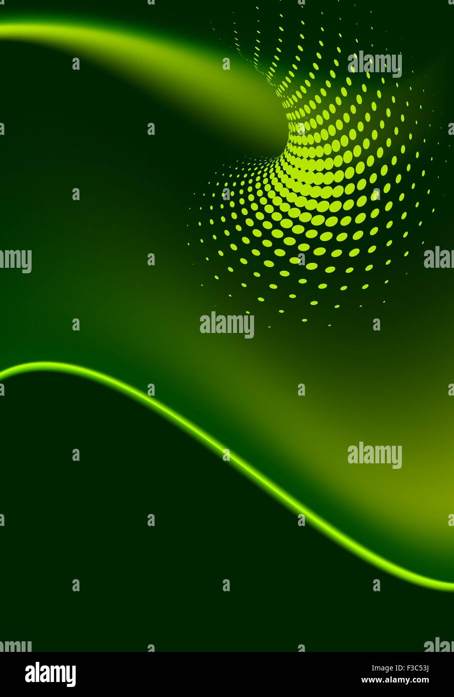 Background Composition, Web Template (Halftone) Vector Art Stock Vector ...