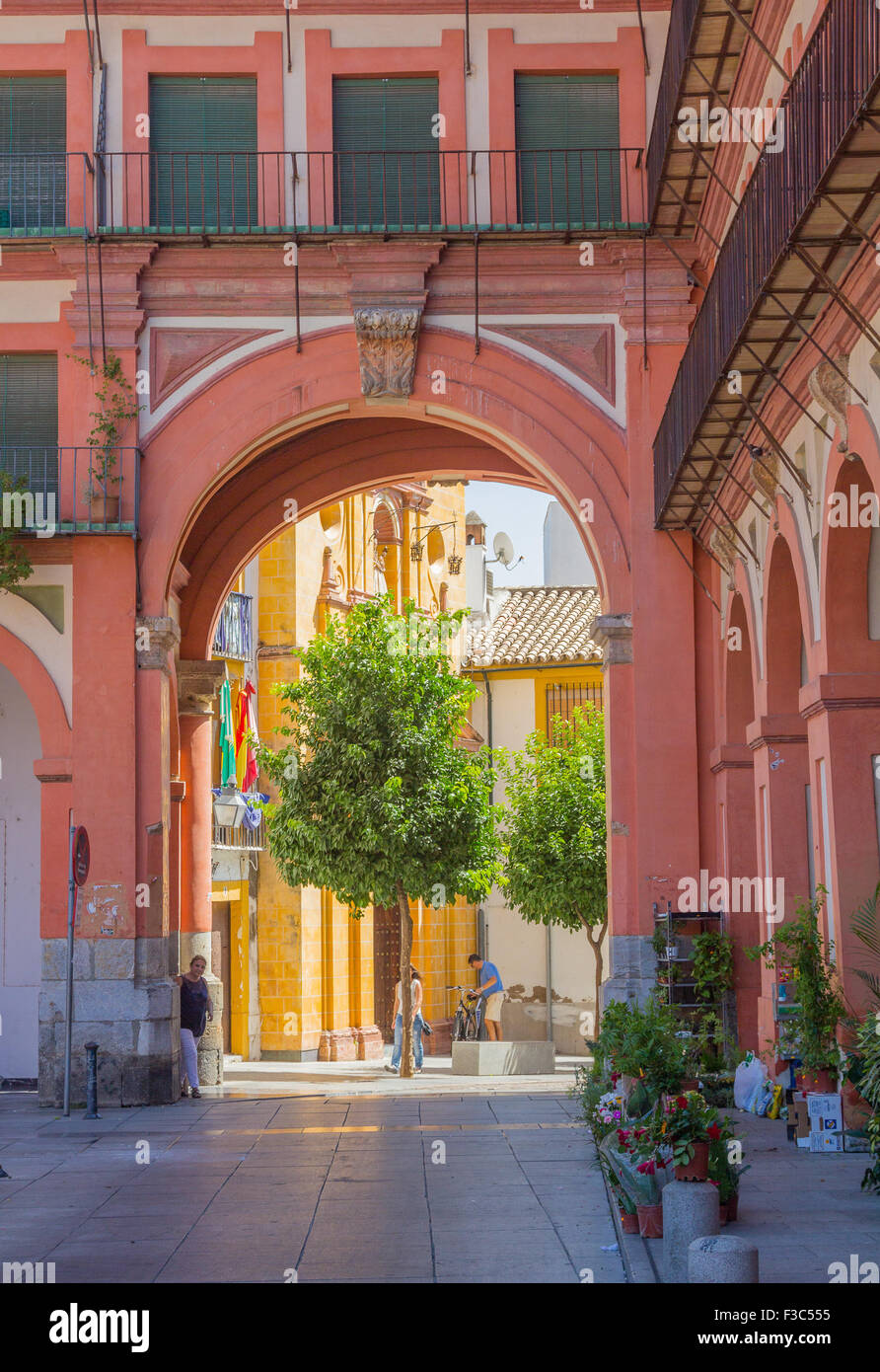 arches in the streets of the city of Cordoba, Spain Stock Photo - Alamy