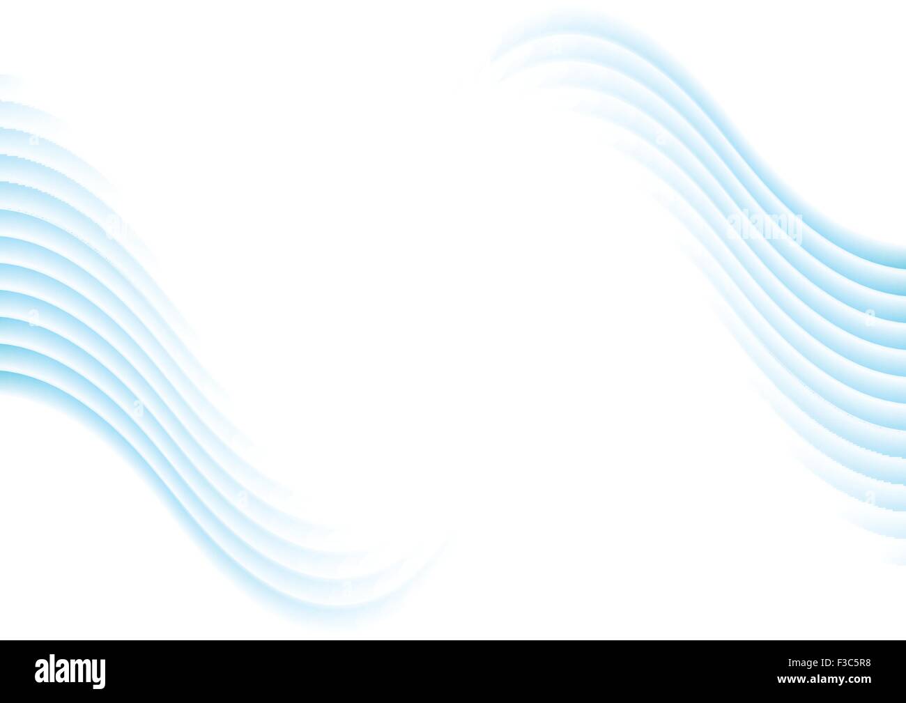 Blue abstract wavy background. Vector design Stock Vector Image & Art ...