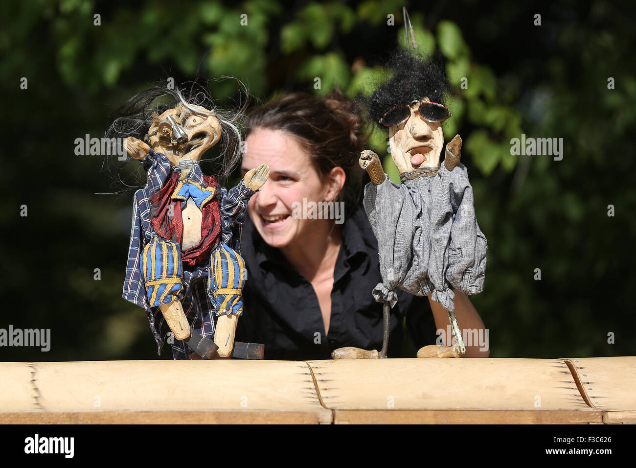 Ostrava, Czech Republic. 04th Oct, 2015. Puppet theatre festival ...