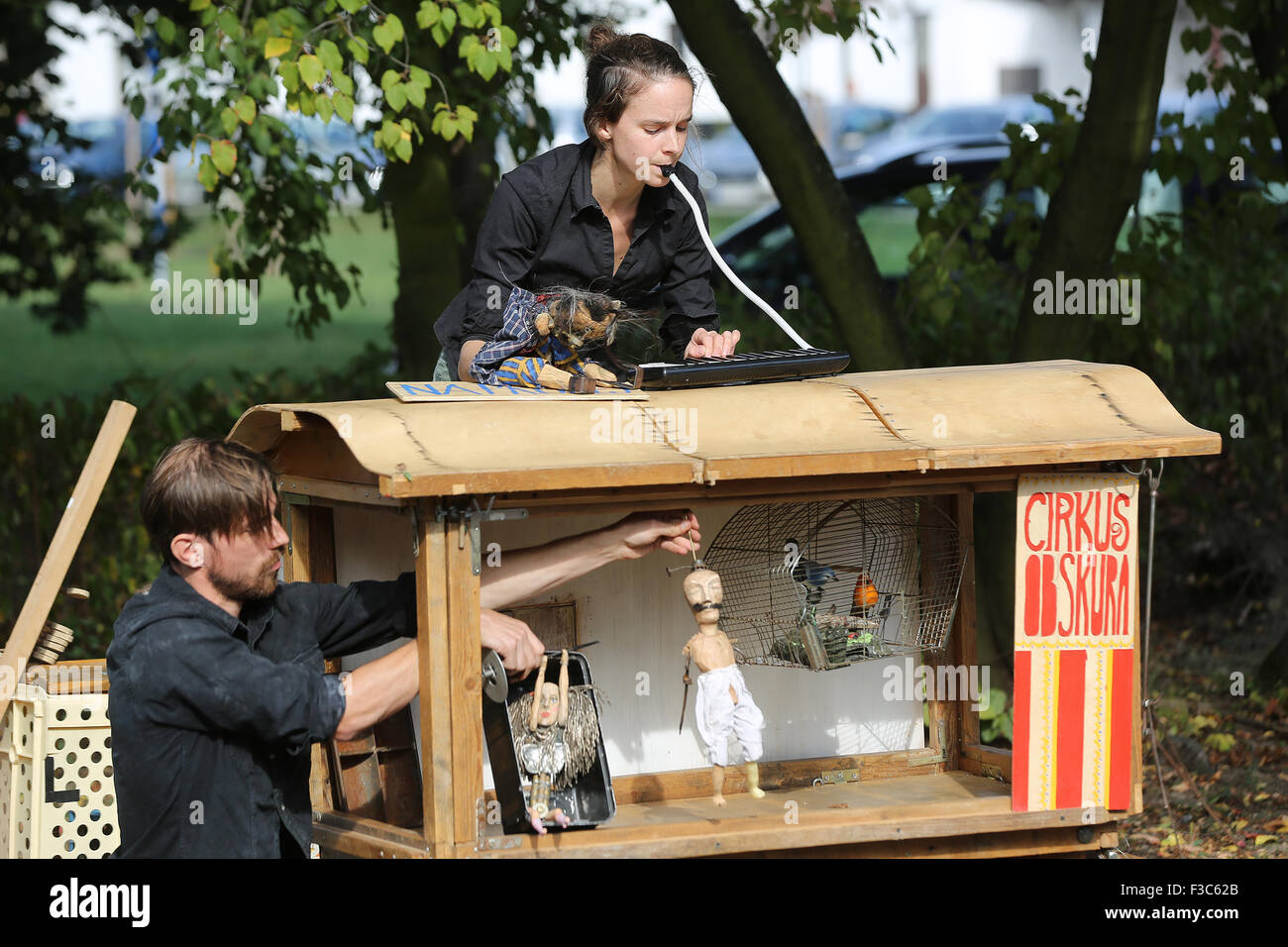Ostrava, Czech Republic. 04th Oct, 2015. Puppet theatre festival ...