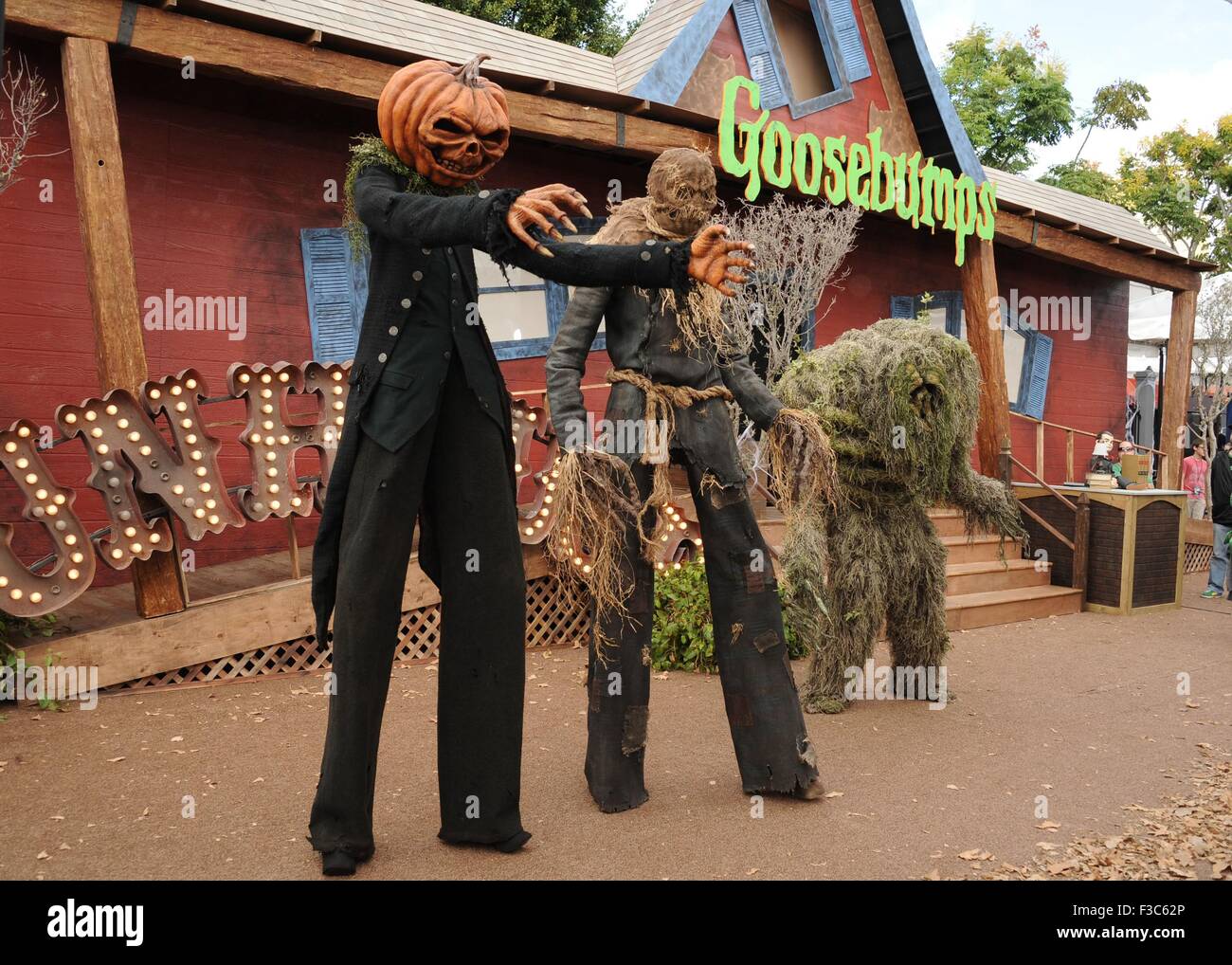 Los Angeles, CA, USA. 4th Oct, 2015. Monsters at arrivals for ...