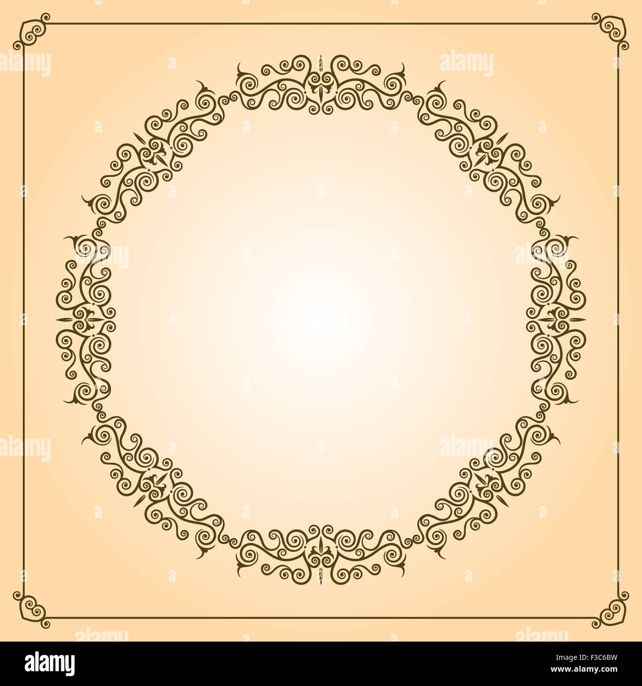 Flourish Ornamental Design Vector Art Stock Vector Image & Art - Alamy