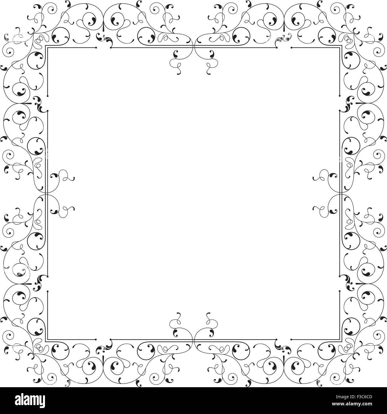 Frame Border Design Vector Art Stock Vector Image & Art - Alamy