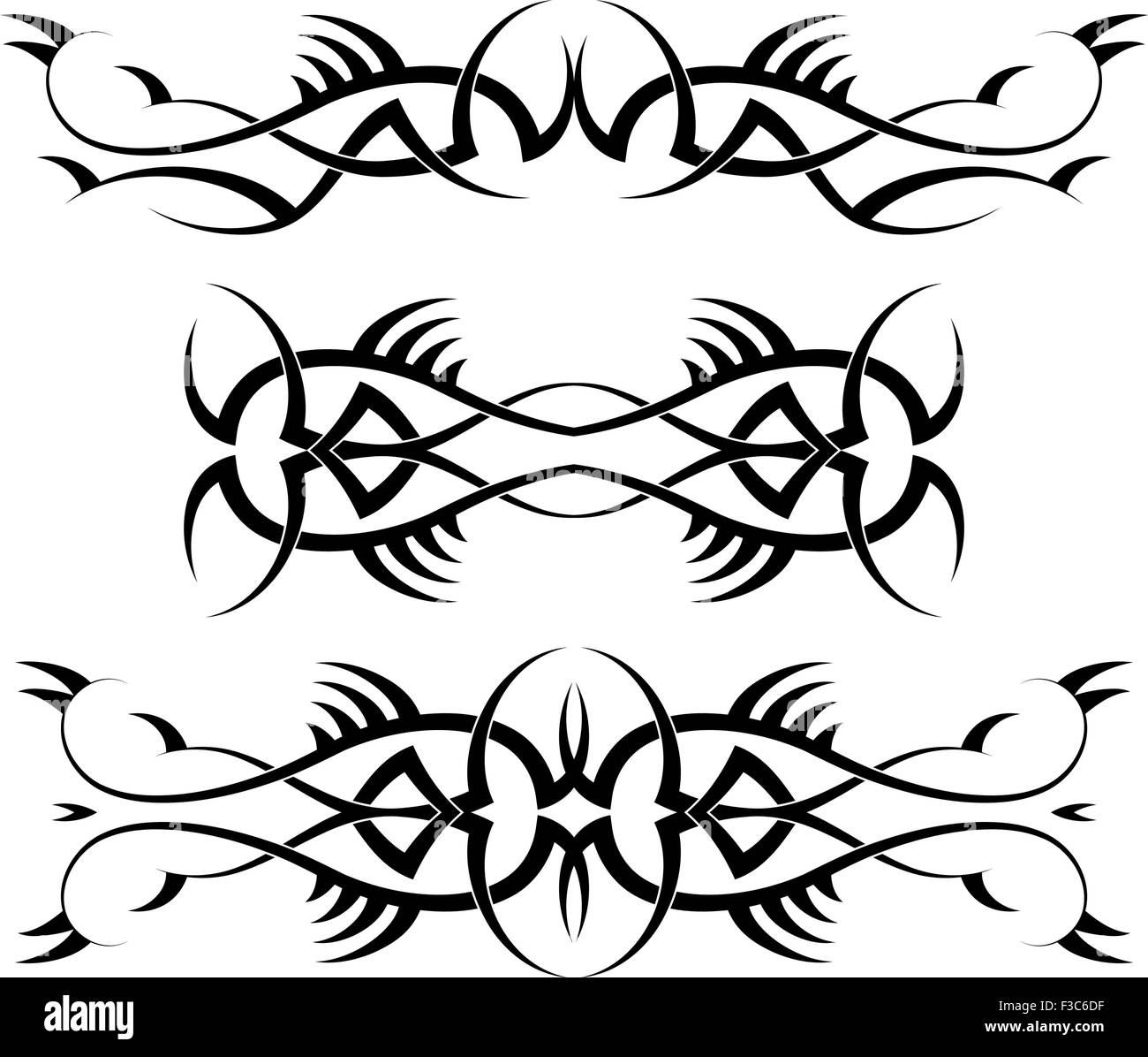 Tattoo Arm Band Set Vector Art Stock Vector Image & Art - Alamy