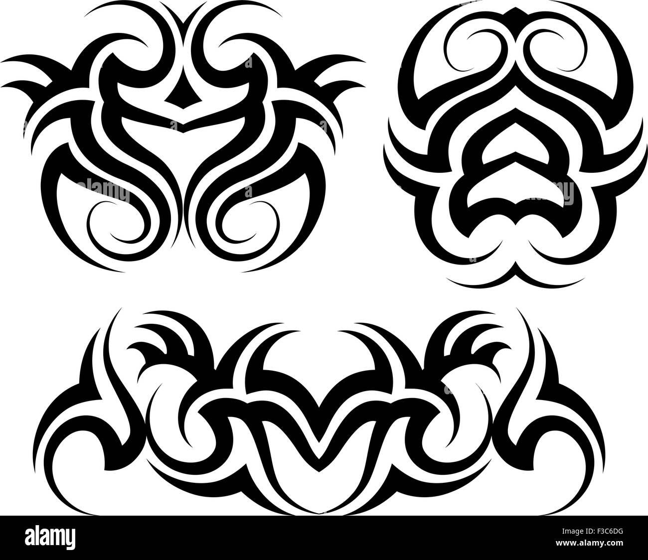 Arm band tattoo Black and White Stock Photos & Images - Alamy