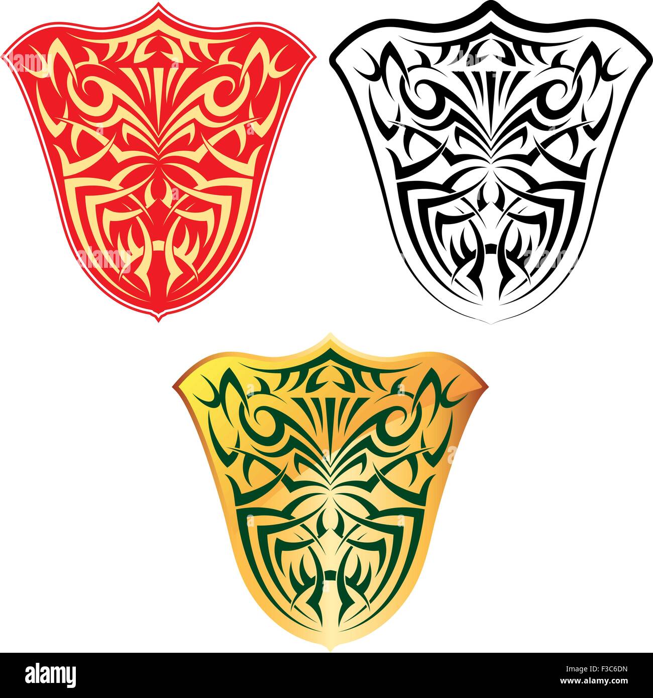 Tribal Shield Designs