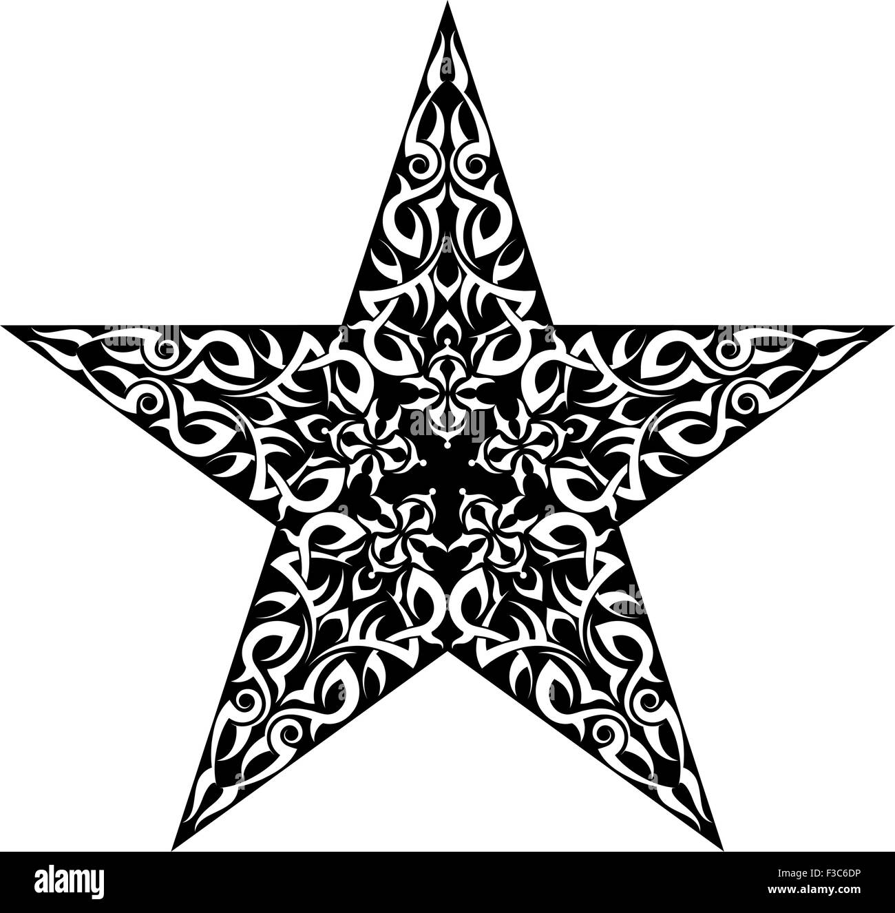 Tattoo Star Design Vector Art Stock Vector Image & Art - Alamy