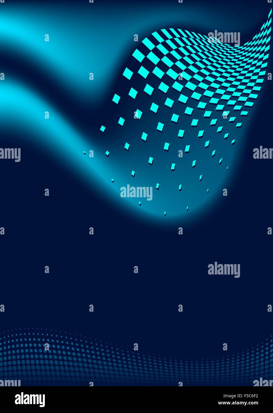 Background Composition, Web Template (Halftone) Vector Art Stock Vector ...