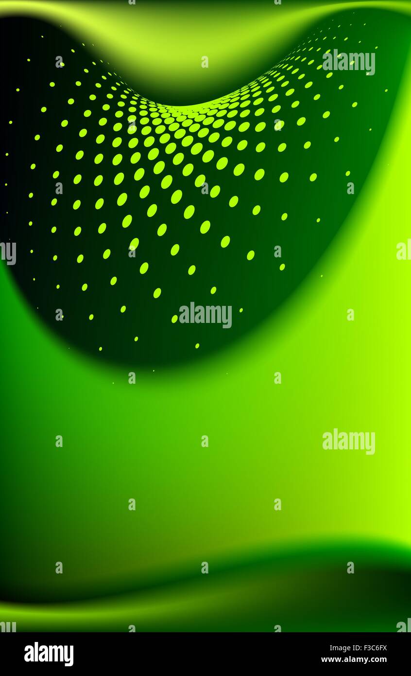 Background Composition, Web Template (Halftone) Vector Art Stock Vector ...