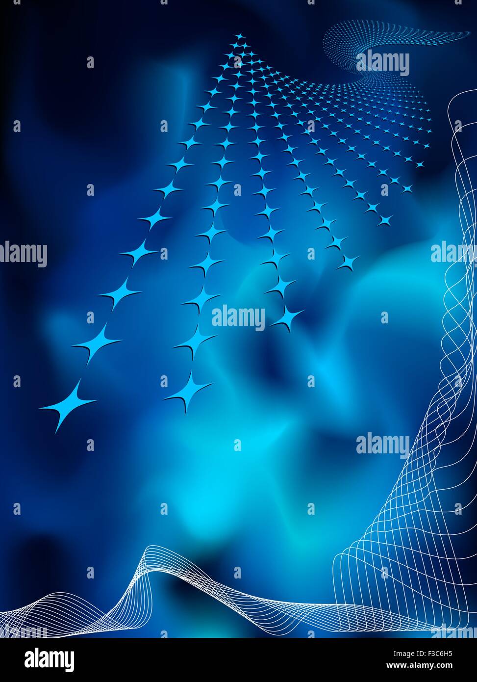 Background Composition, Web Template (Halftone) Vector Art Stock Vector ...