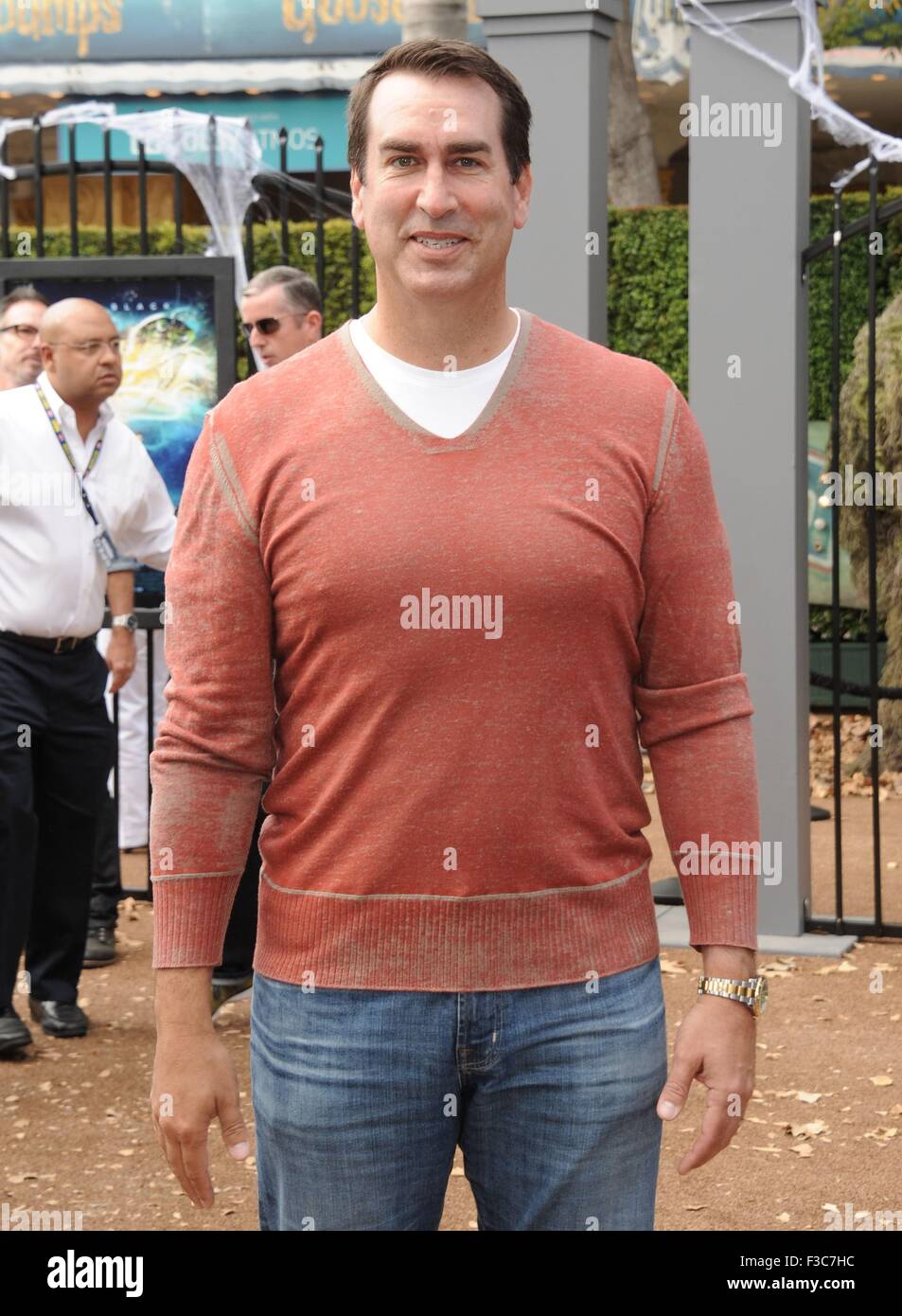 Los Angeles, CA, USA. 4th Oct, 2015. Rob Riggle at arrivals for ...