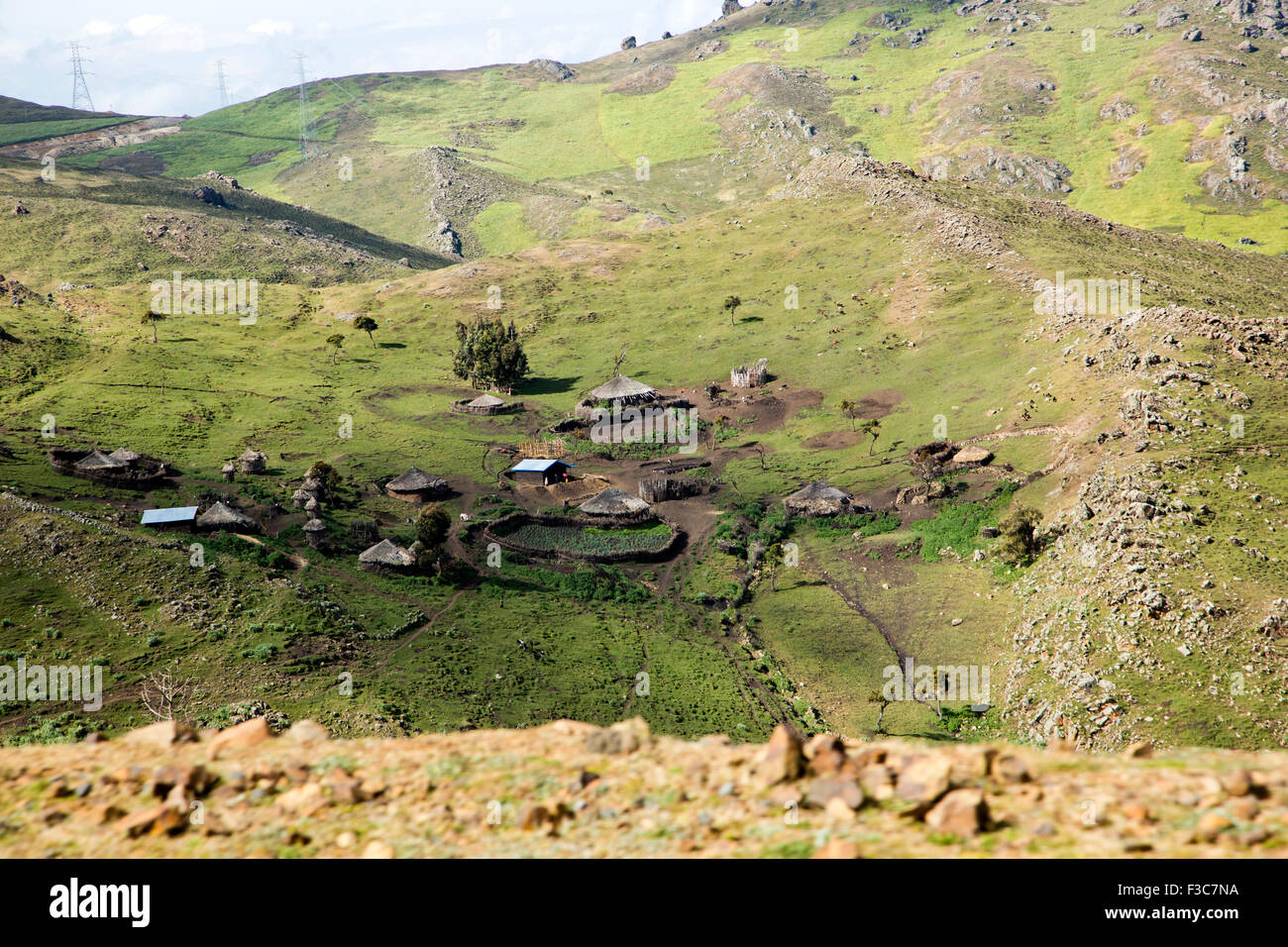 Bale mountain ethiopia village hi-res stock photography and images - Alamy