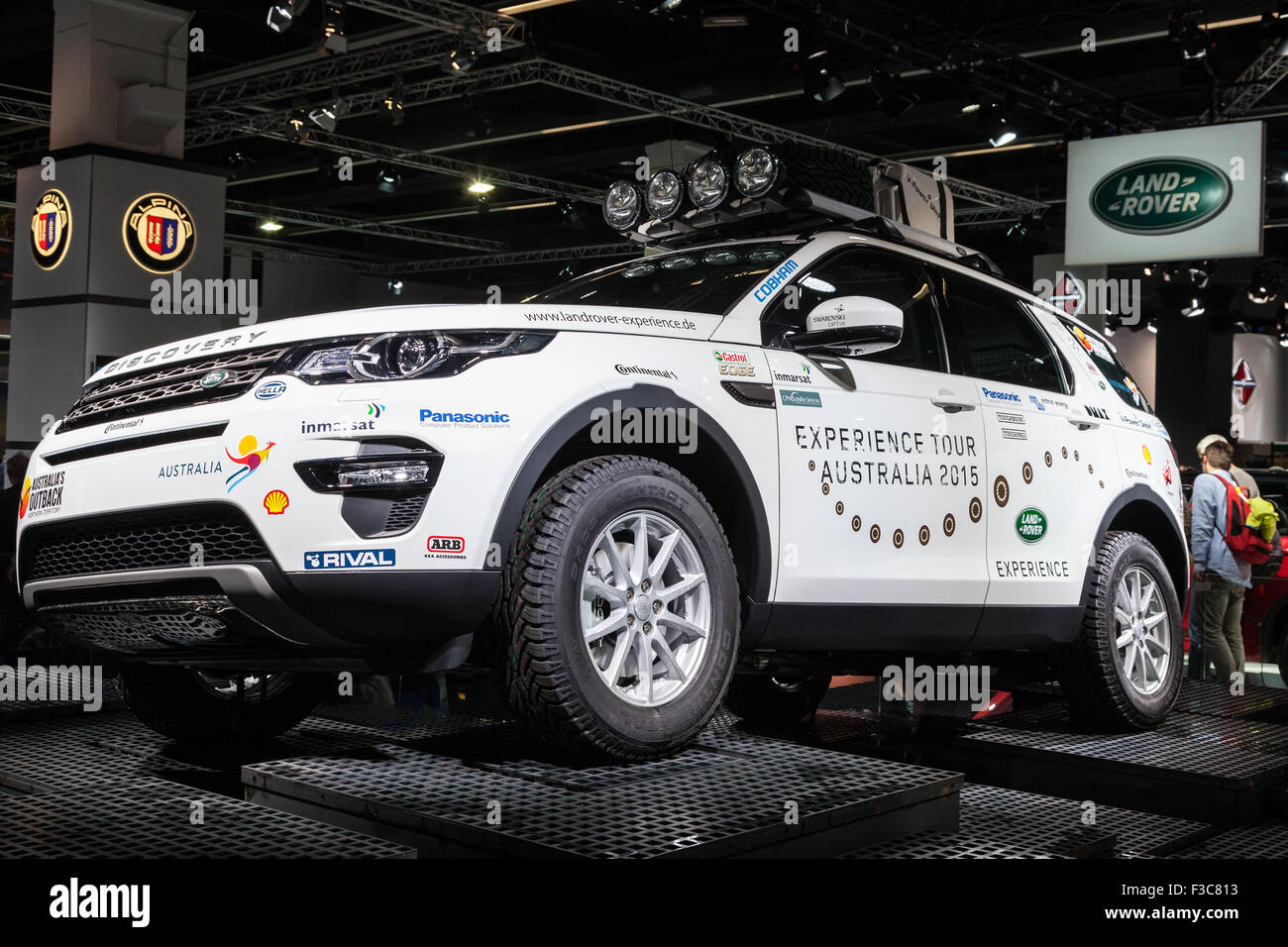 Land Rover Experience Tour Vehicle at the IAA International Motor Show ...
