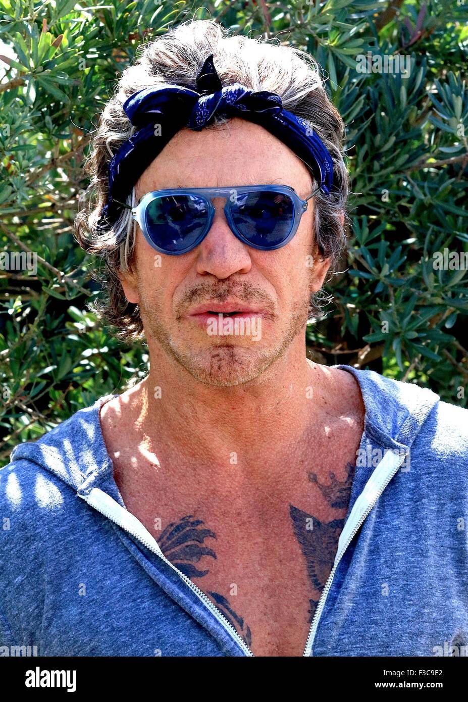 Mickey Rourke out and about in Beverly Hills Featuring: Mickey Rourke ...