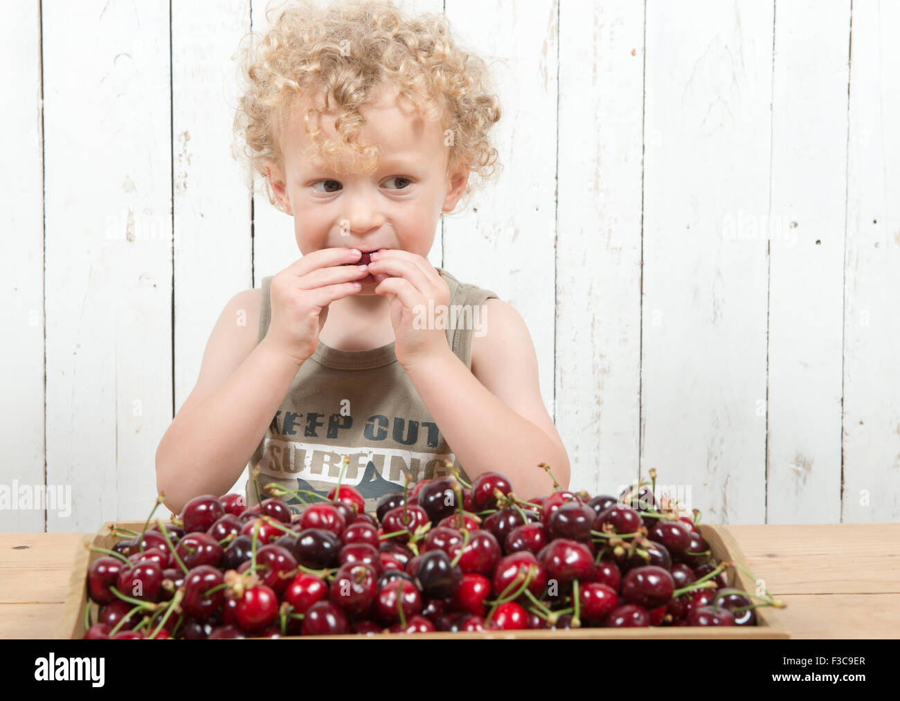 The cherry boy hi-res stock photography and images - Alamy