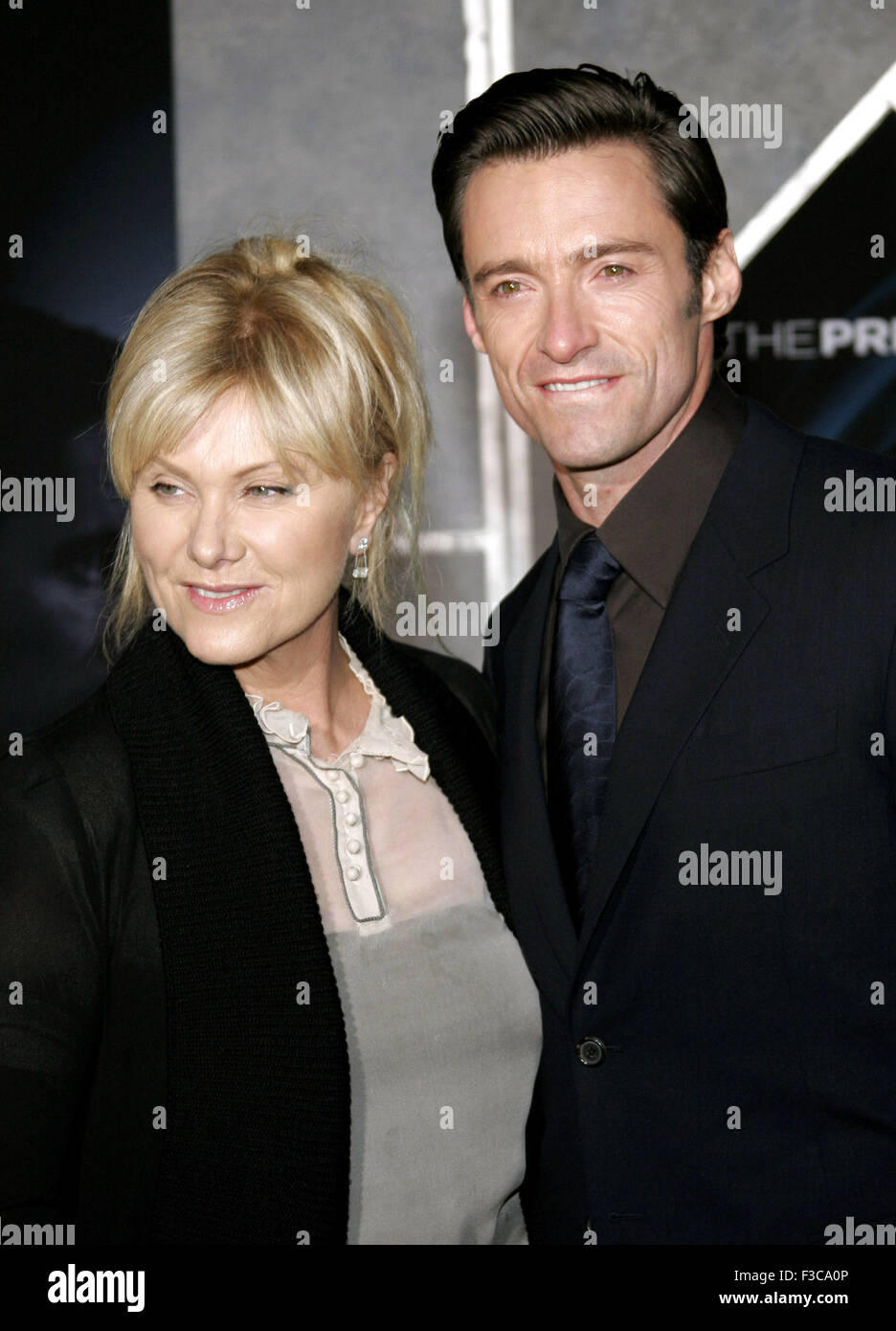 Hugh Jackman and Deborra-Lee Furness at the World premiere of 'The ...