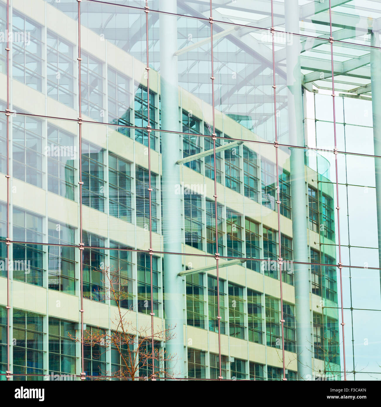 windows in the city of london home and office skyscraper building Stock ...