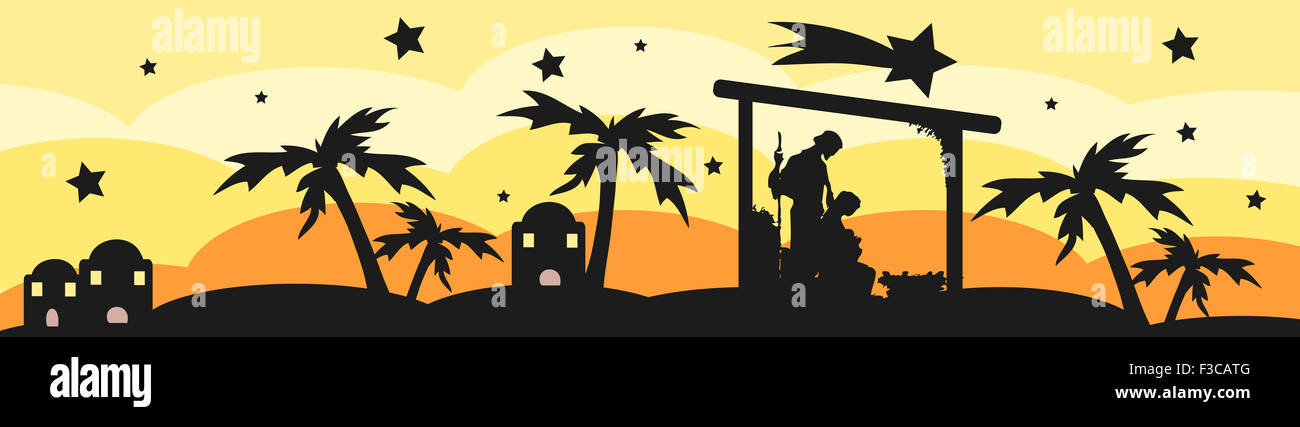 Christmas cards nativity scene hi-res stock photography and images - Alamy