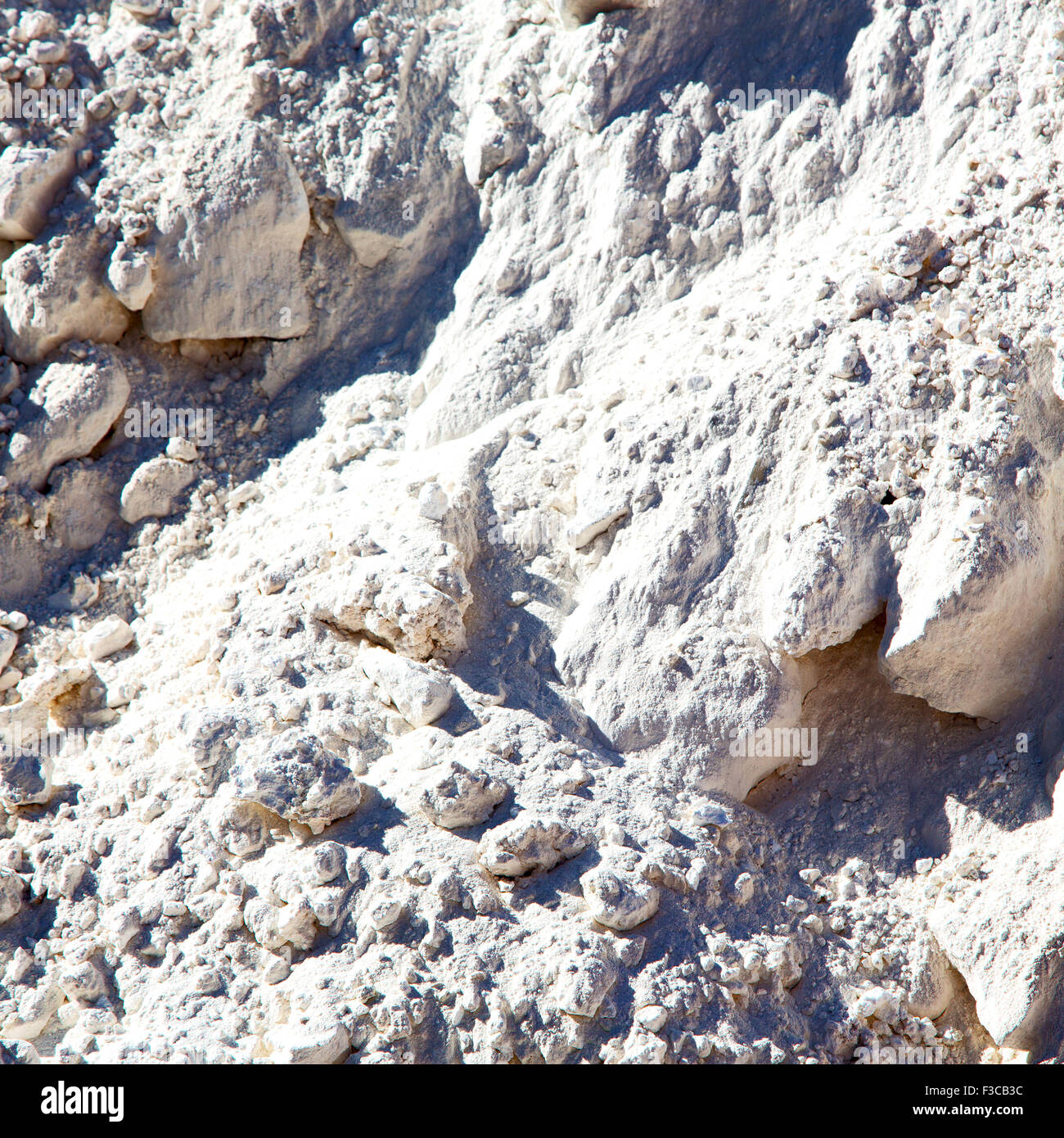 dirty stone in italy white gray rock surface mineral and texture Stock ...