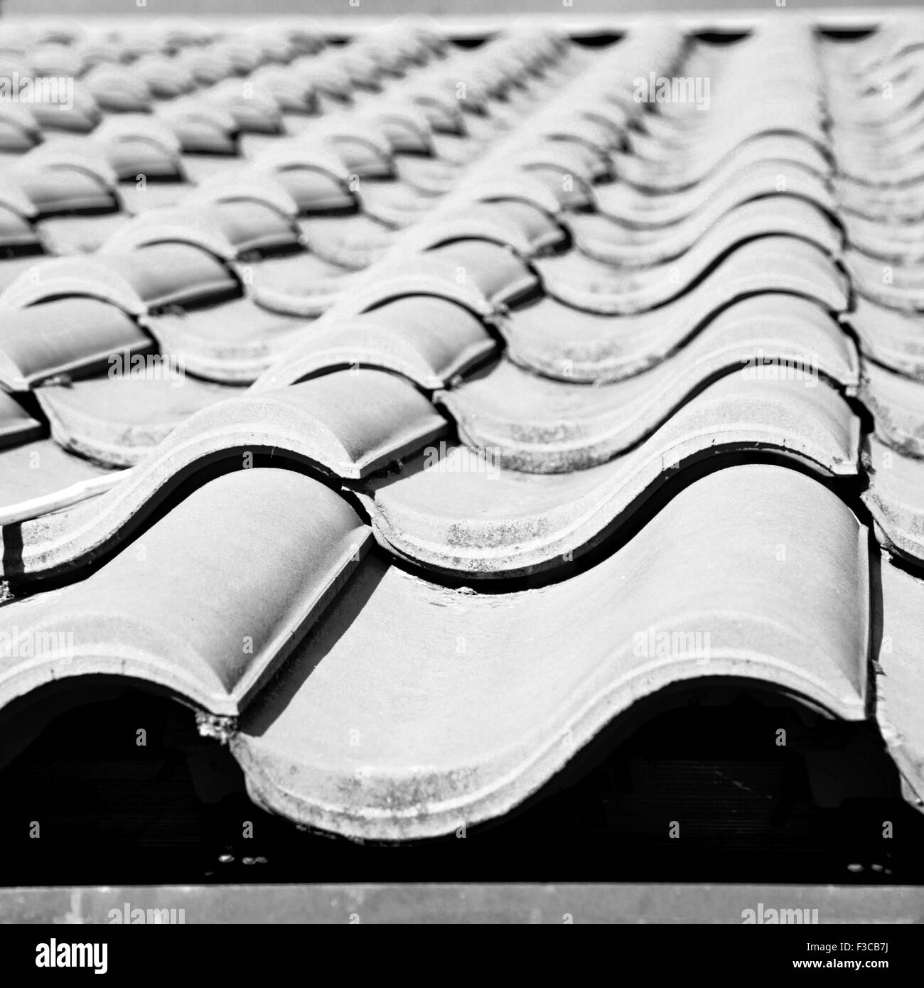 old roof in italy the line and texture of diagonal architecture Stock ...