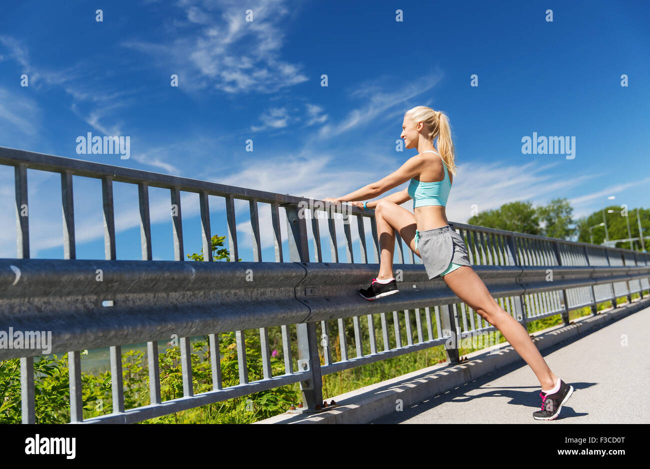 Smiling leg hi-res stock photography and images - Alamy