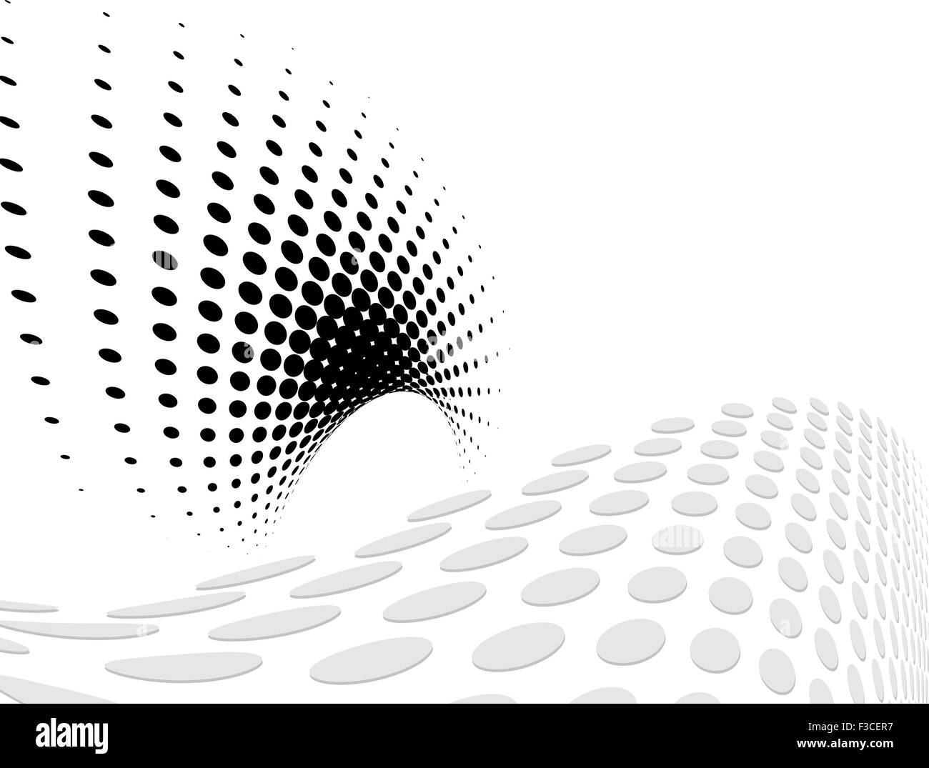 Background Composition, Web Template (Halftone) Vector Art Stock Vector ...