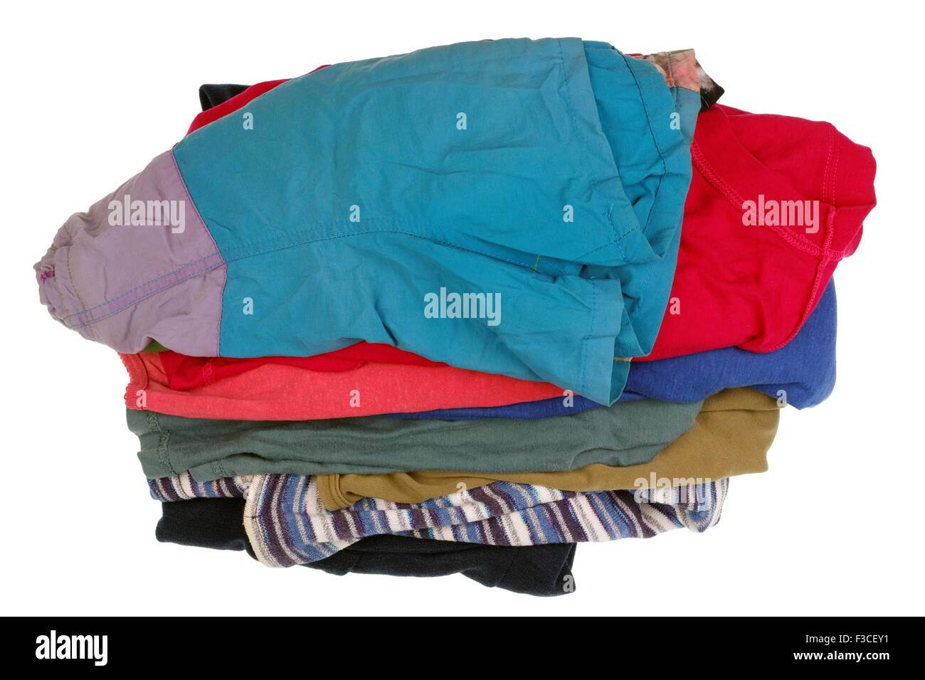Old clothes pile hi-res stock photography and images - Alamy