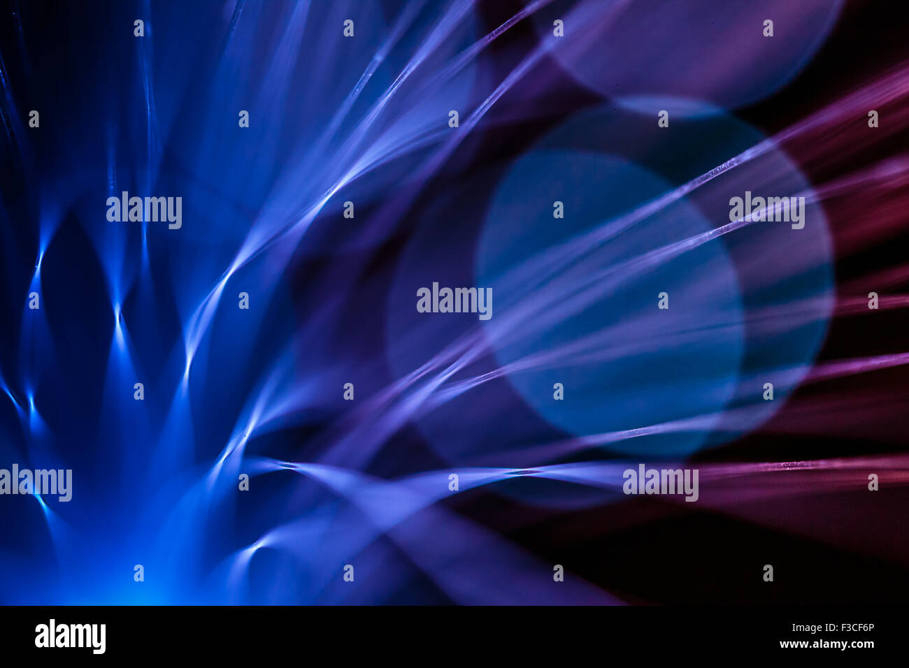 Fibre Optic Abstract Stock Photo - Alamy