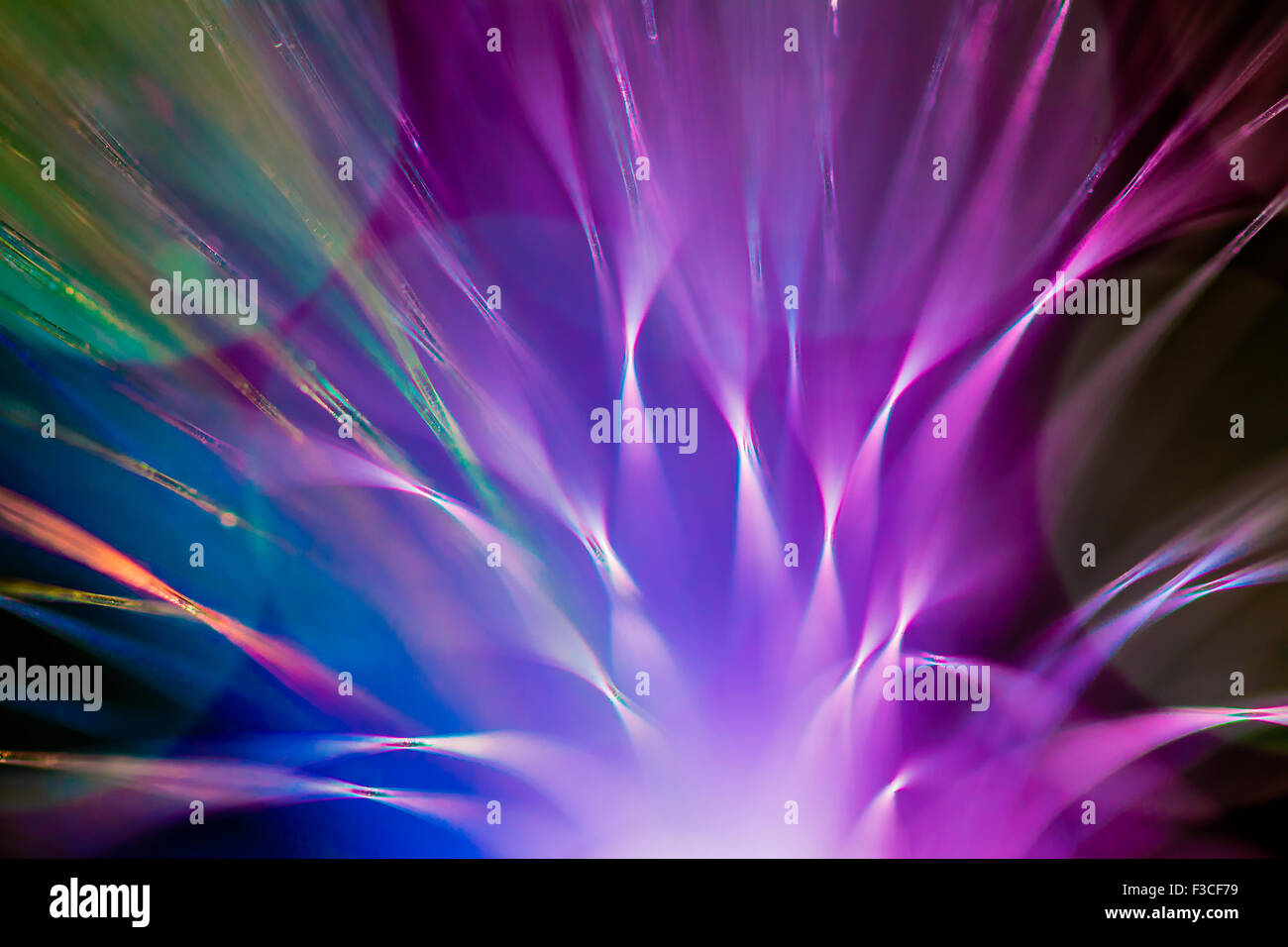 Fibre Optic Abstract Stock Photo - Alamy