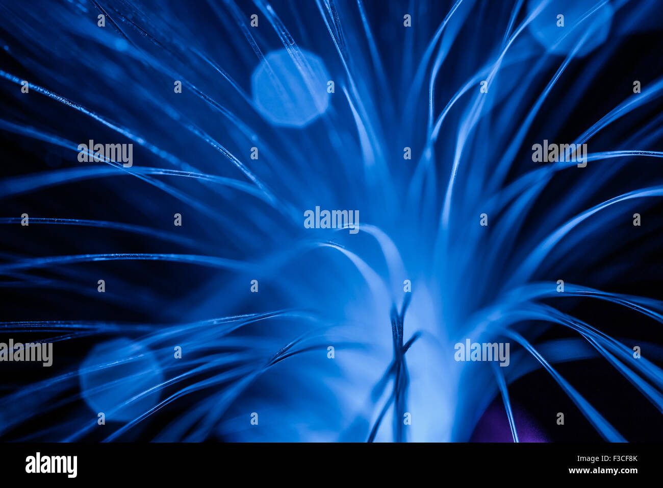 Fibre Optic Abstract Stock Photo - Alamy