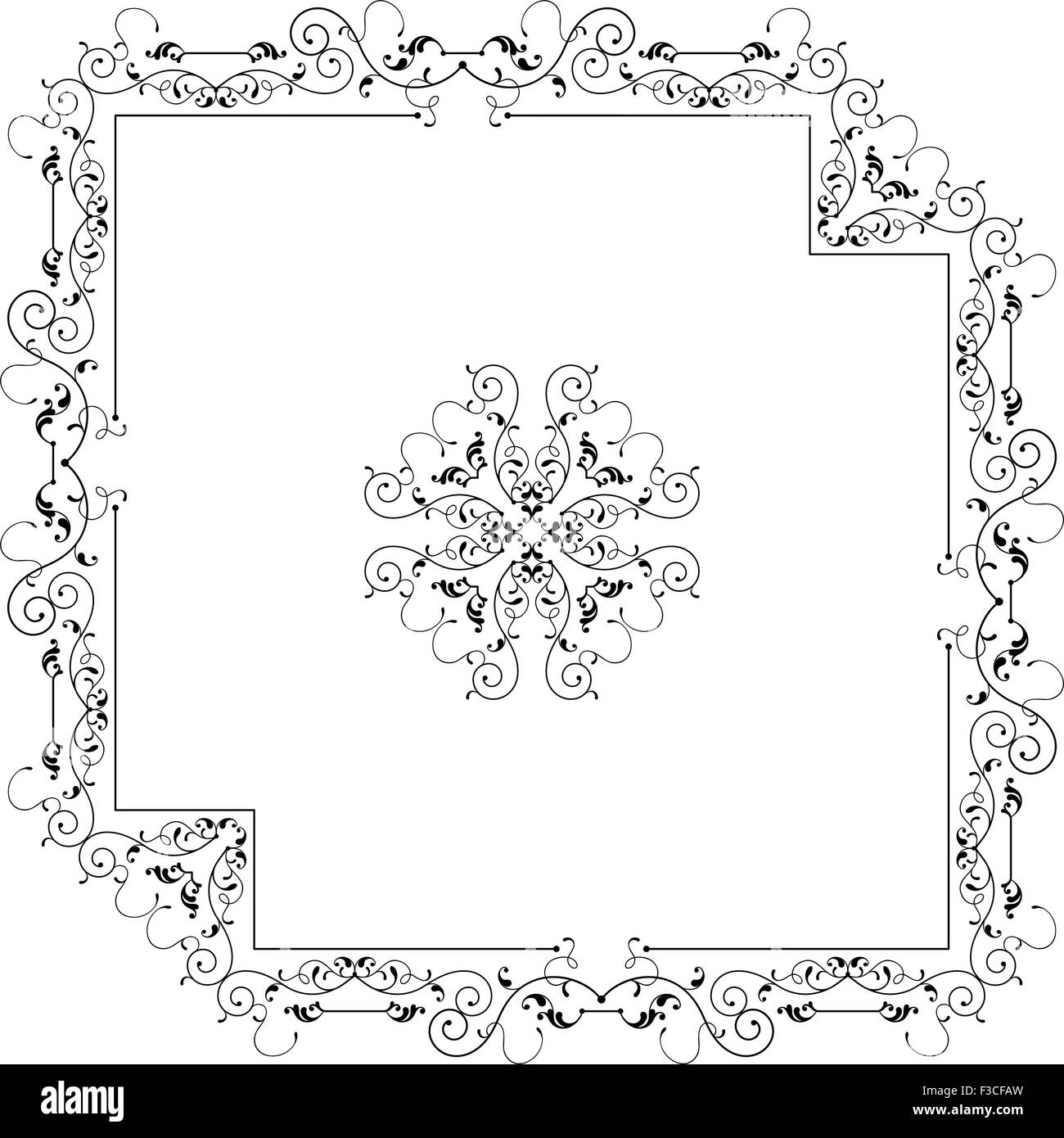 Frame Border Design Vector Art Stock Vector Image & Art - Alamy